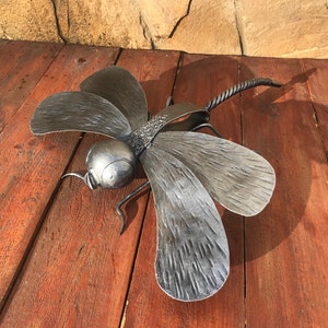 Hand Forged Dragonfly, Dragonfly, Iron Gift, Iron Anniversary, Insects ...