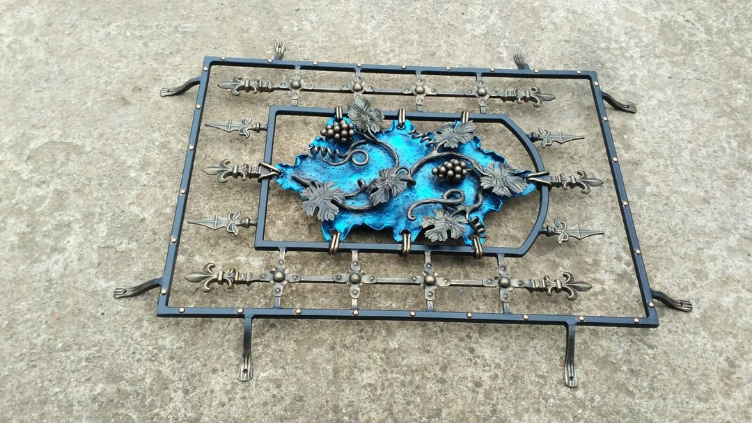 Window Grate, Window Grille, Window Art, Metal Panel, Window Cover ...