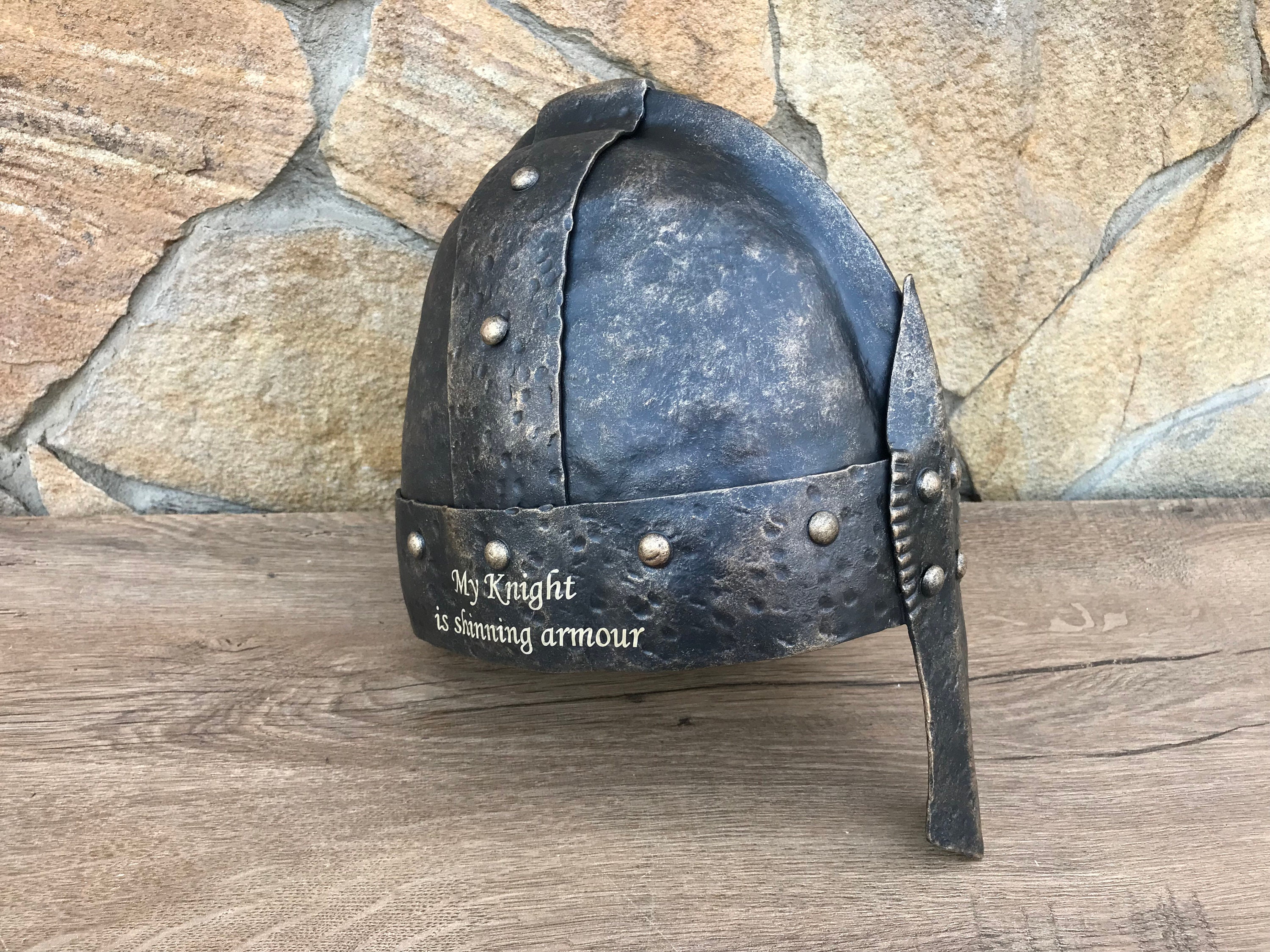 Engraved helm personalized gift viking helm helm medieval | Etsy