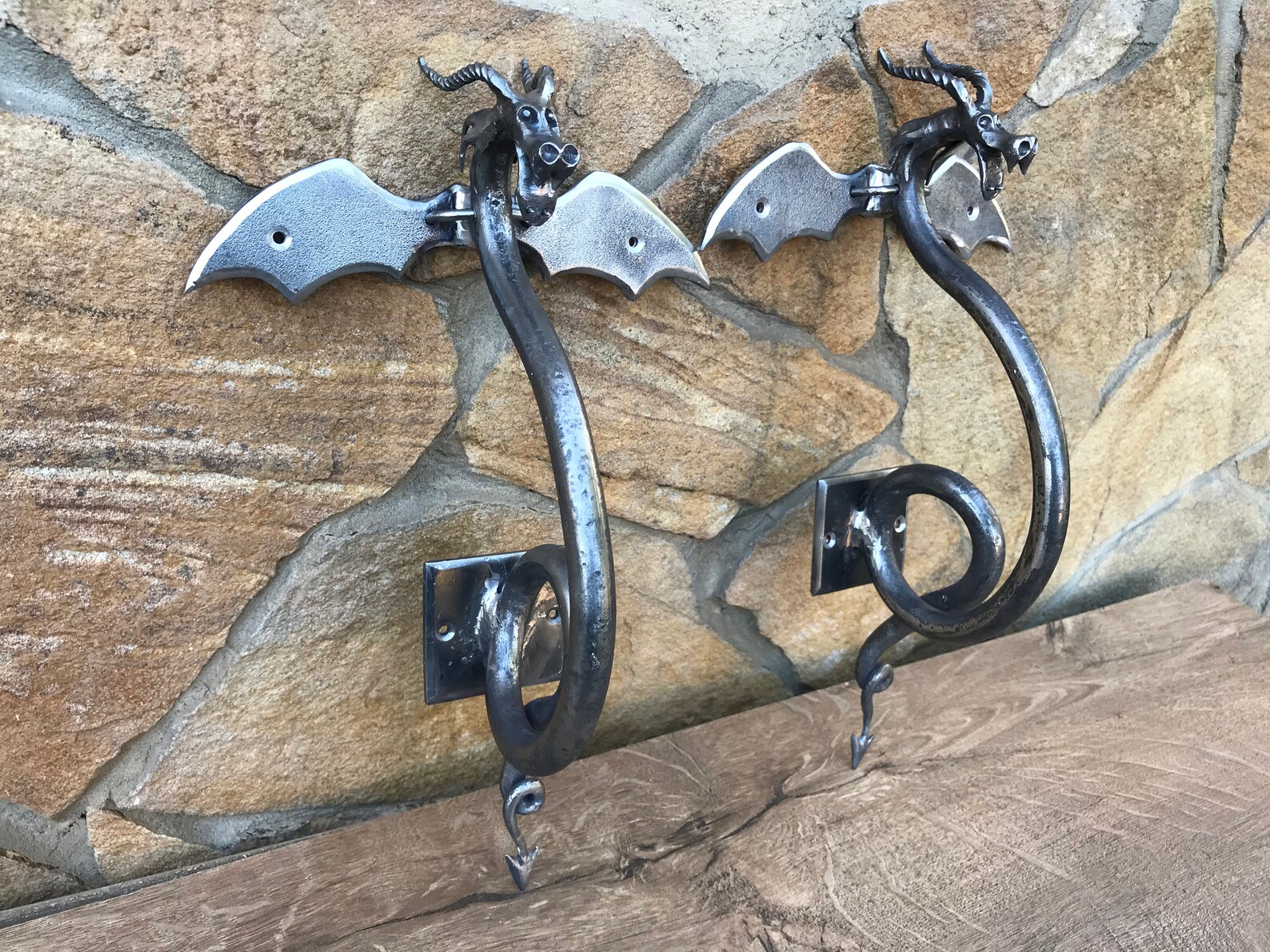 Door Pull Dragon Dragon Art Dragon Gift Barn Door Handle | Etsy