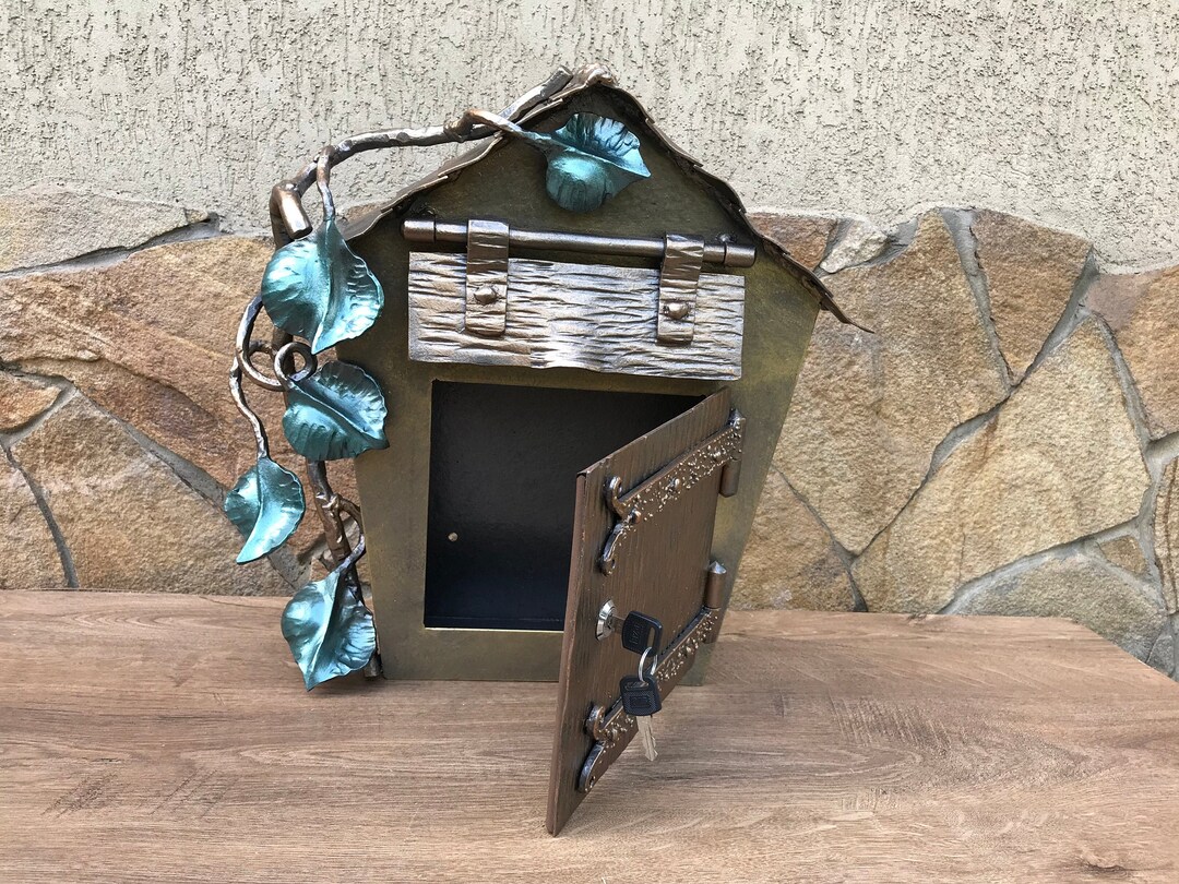 Hand Forged Post Box, Lock Box, Mail Box, Letter Box, Royal Mail ...