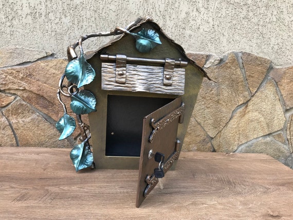Hand Forged Post Box Lock Box Mail Box Letter Box Royal | Etsy Canada
