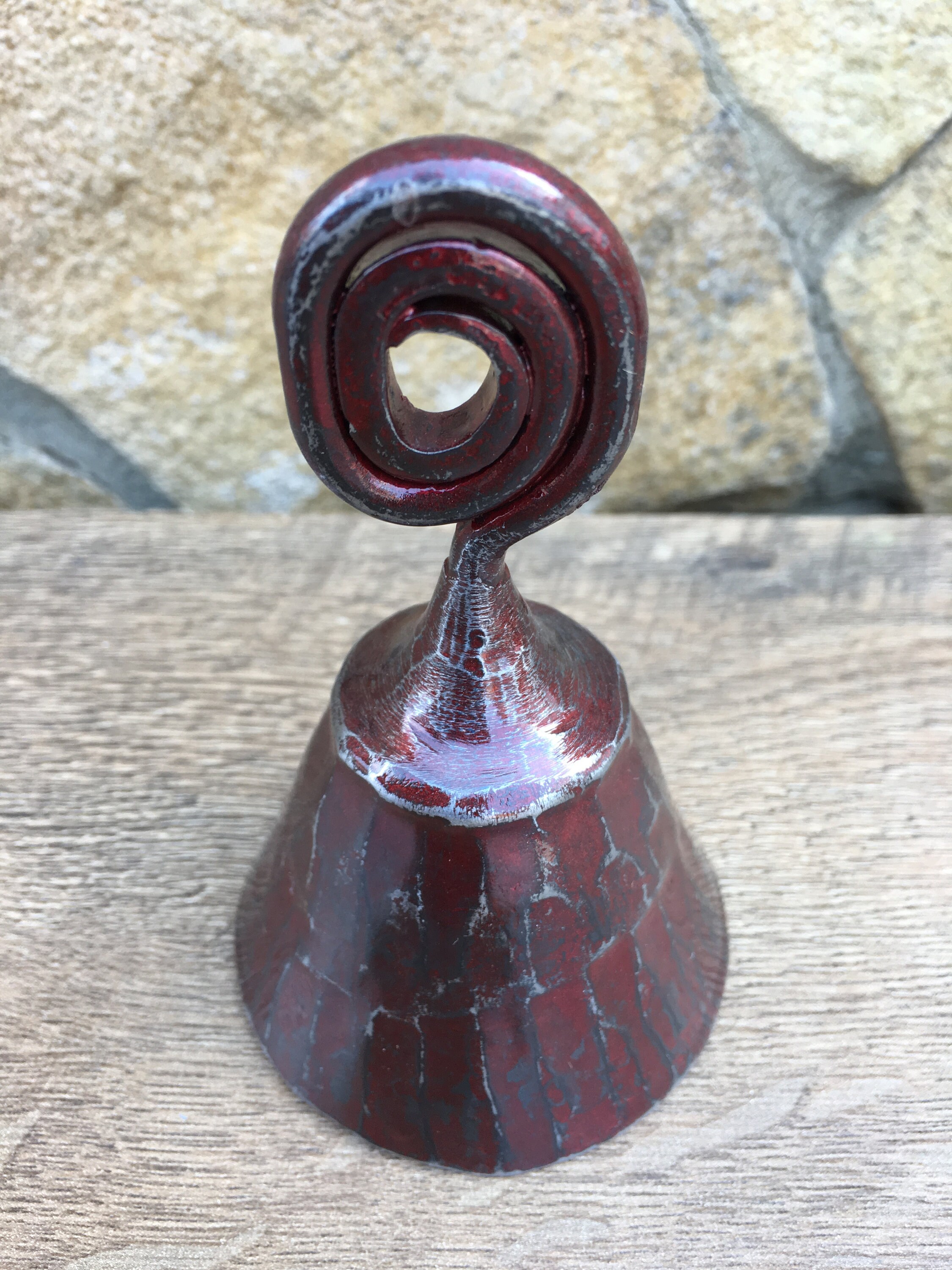 Wrought Iron Bell Handmade Bell Hand Forged Bell Metal Art - Etsy