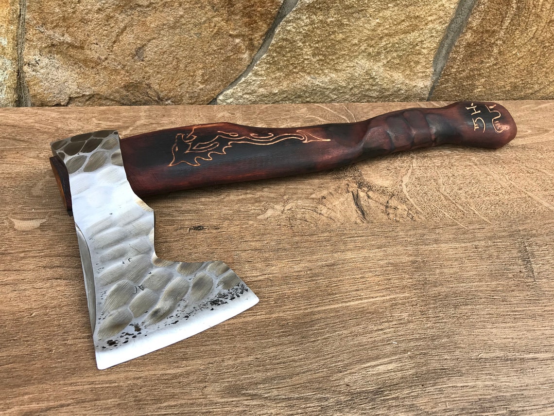 Viking Axe Manly Iron Gifts Medieval Axe Tomahawk Gifts | Etsy