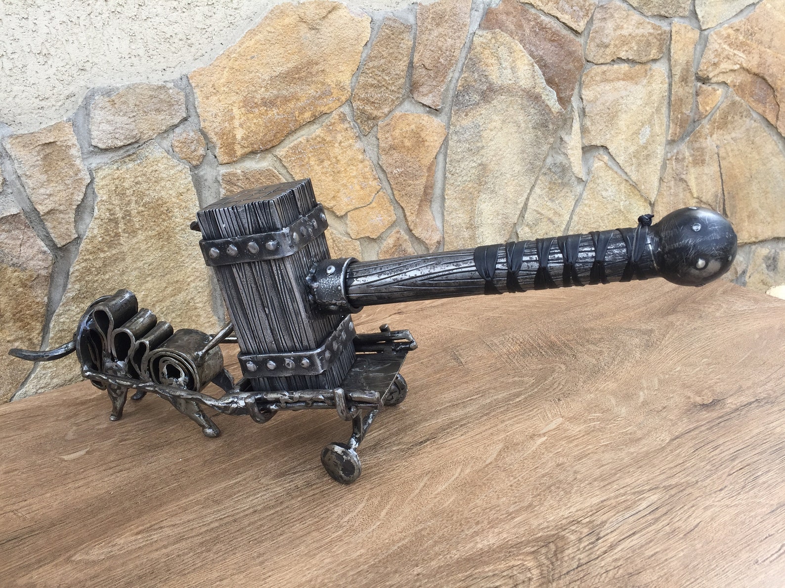 Viking Hammer Viking Axe Thors Hammer Decorative Hammer | Etsy