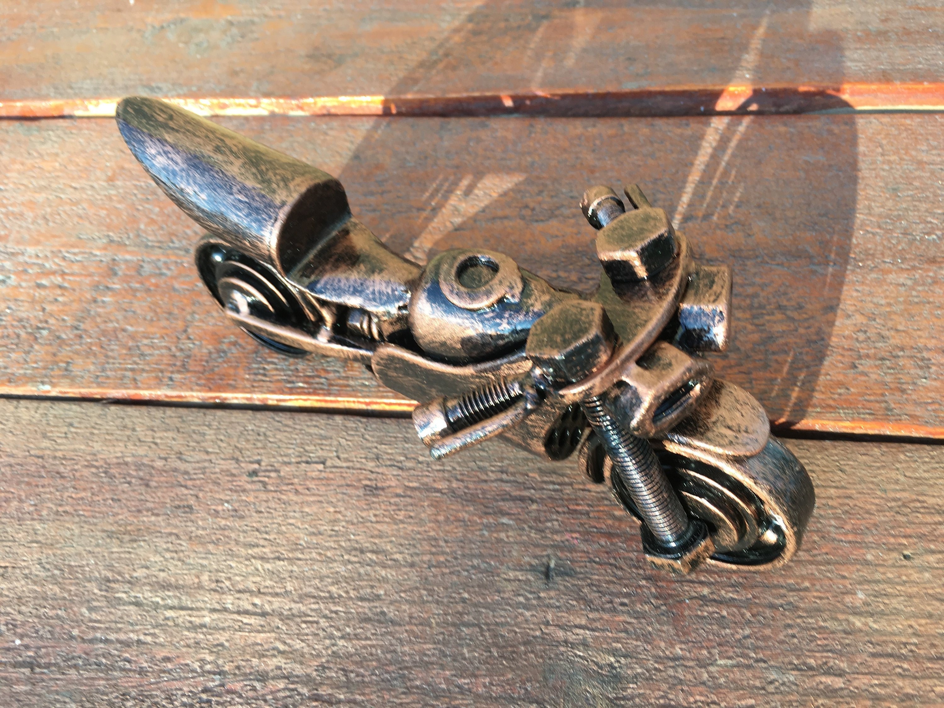 Scrap metal motorcycle steampunk motorcycle recycled bike | Etsy