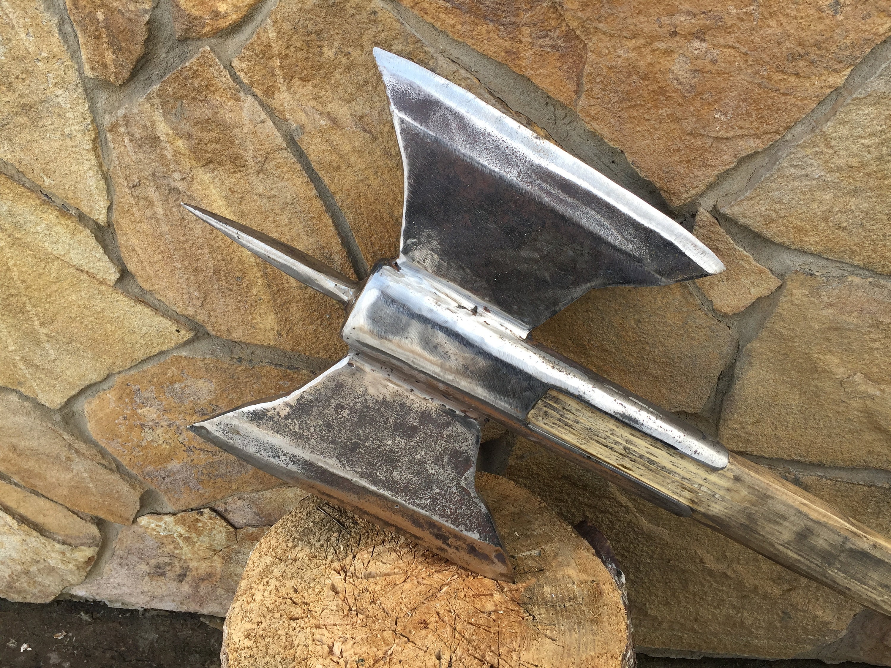 Double Head Axe Viking Axe Tomahawk Hatchet Mens Gifts - Etsy