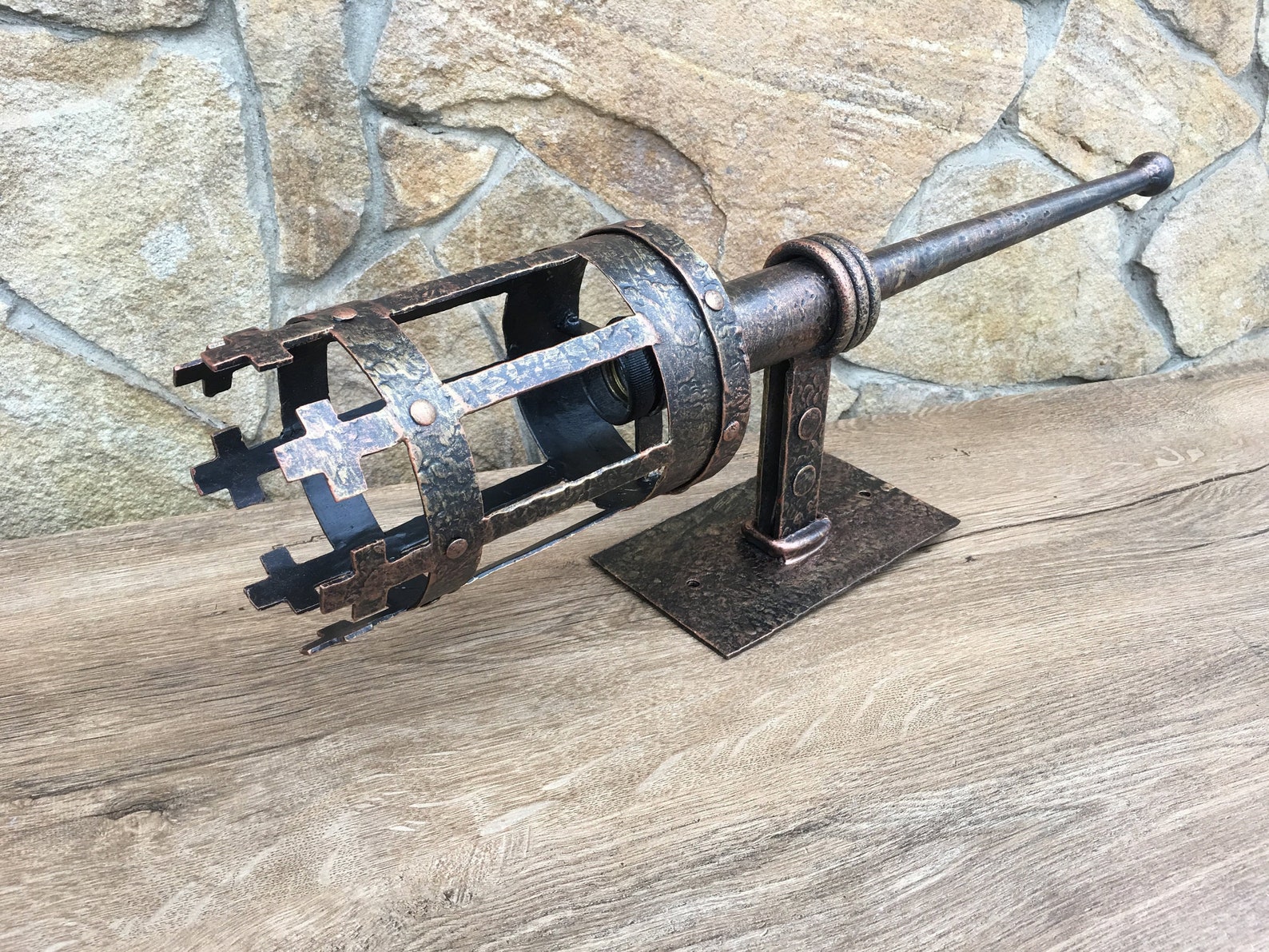 Wall Sconce Viking Lamp Viking Light Castle Light Medieval | Etsy