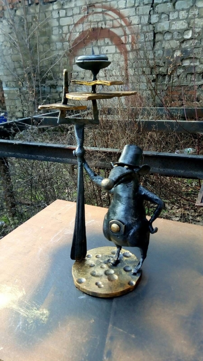 Year of Rat Candle Holder Year of the Rat 2020 Candlestick - Etsy