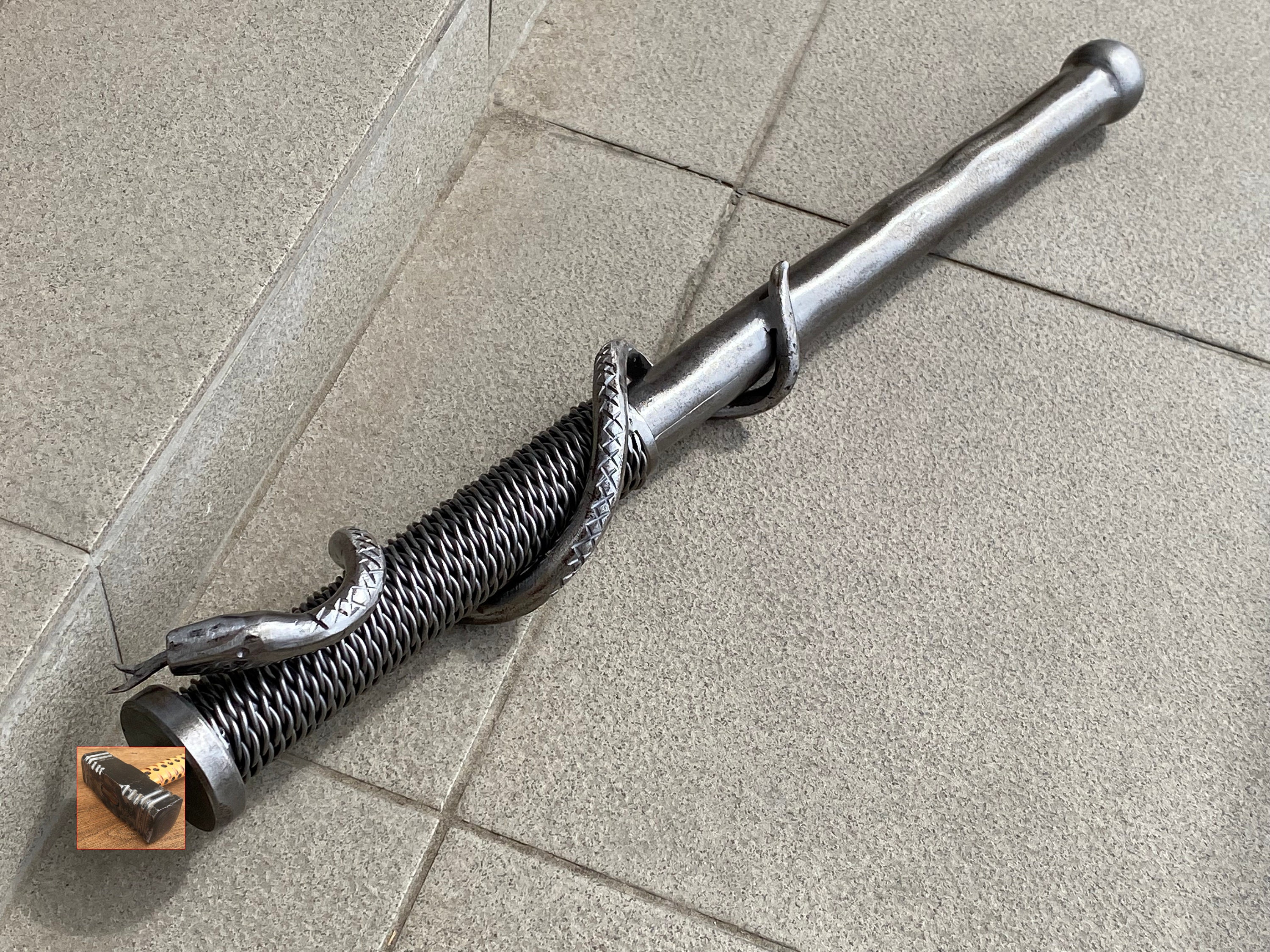 Snake Hammer Hammer Iron Gift Wedding Gift Snake Viking | Etsy Canada