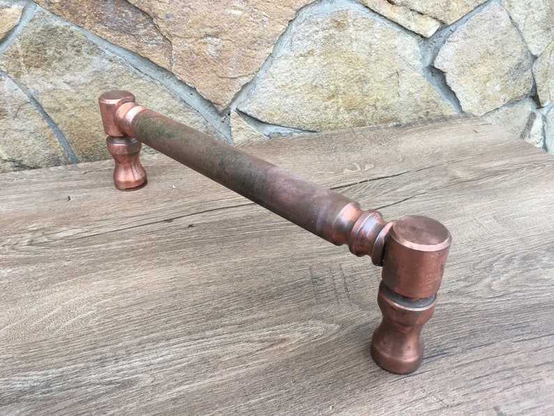 Copper Door Handle Barn Door Handle Door Handle Barn Door - Etsy