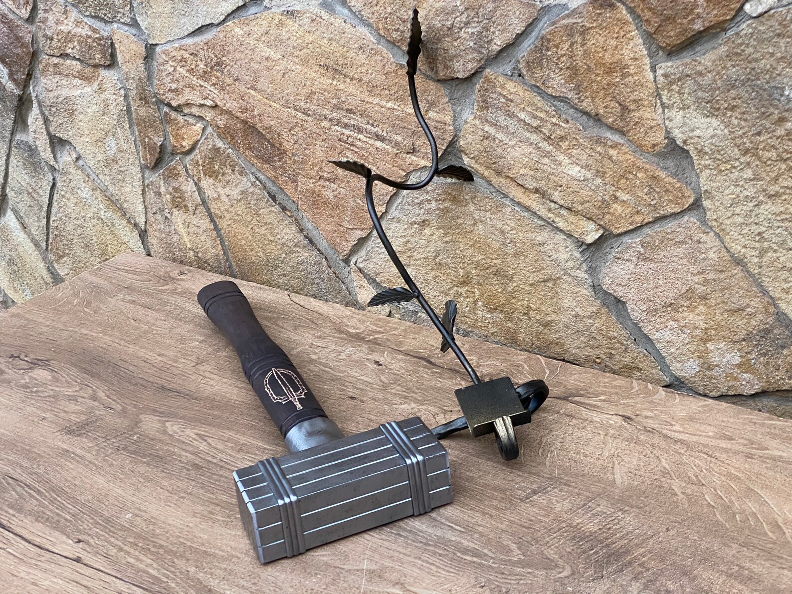 Viking Axe Hand Forged Hammer Thor Hammer Decorative | Etsy