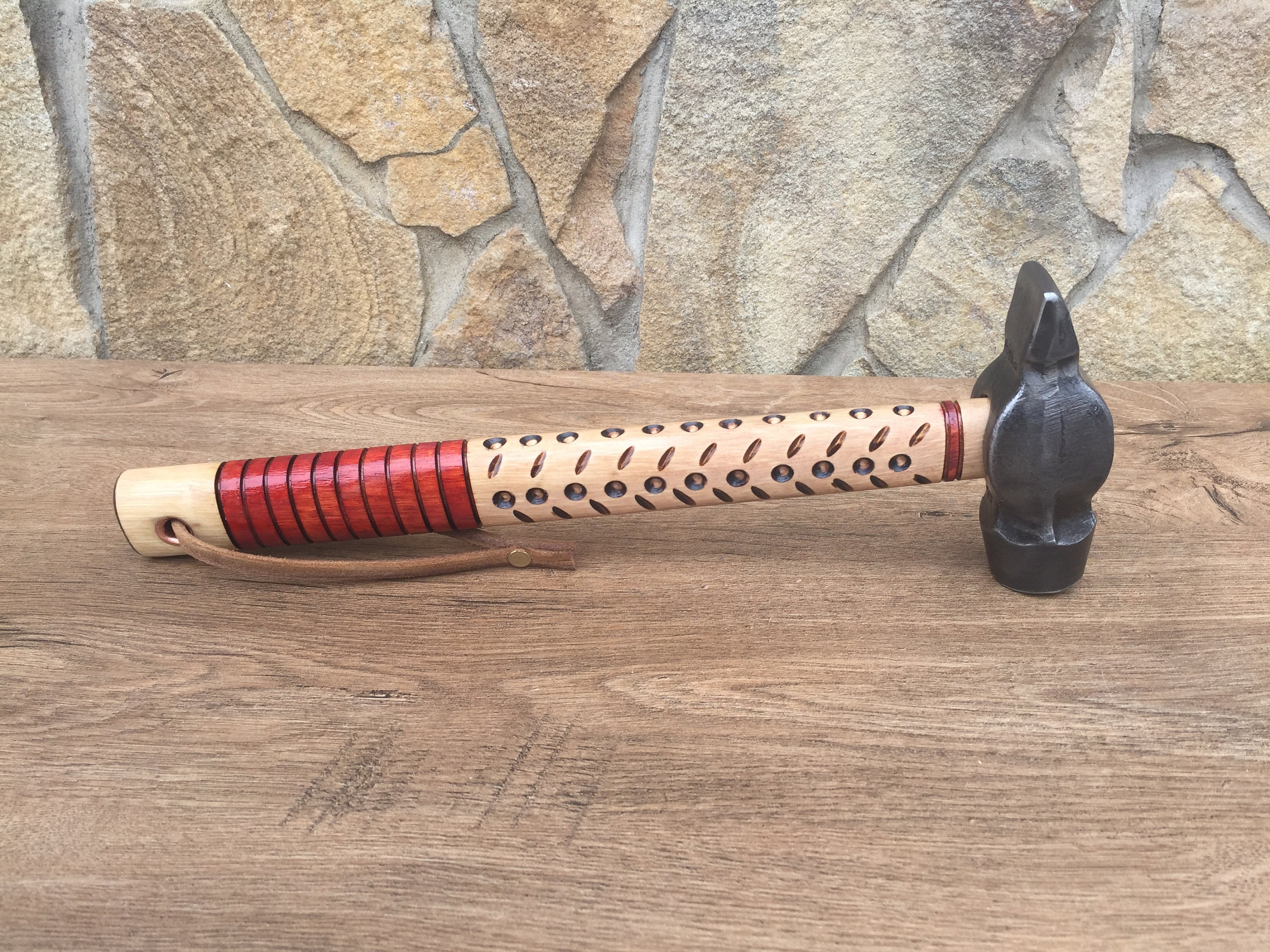 Hand crafted rounding hammer blacksmith hammer mjolnir | Etsy