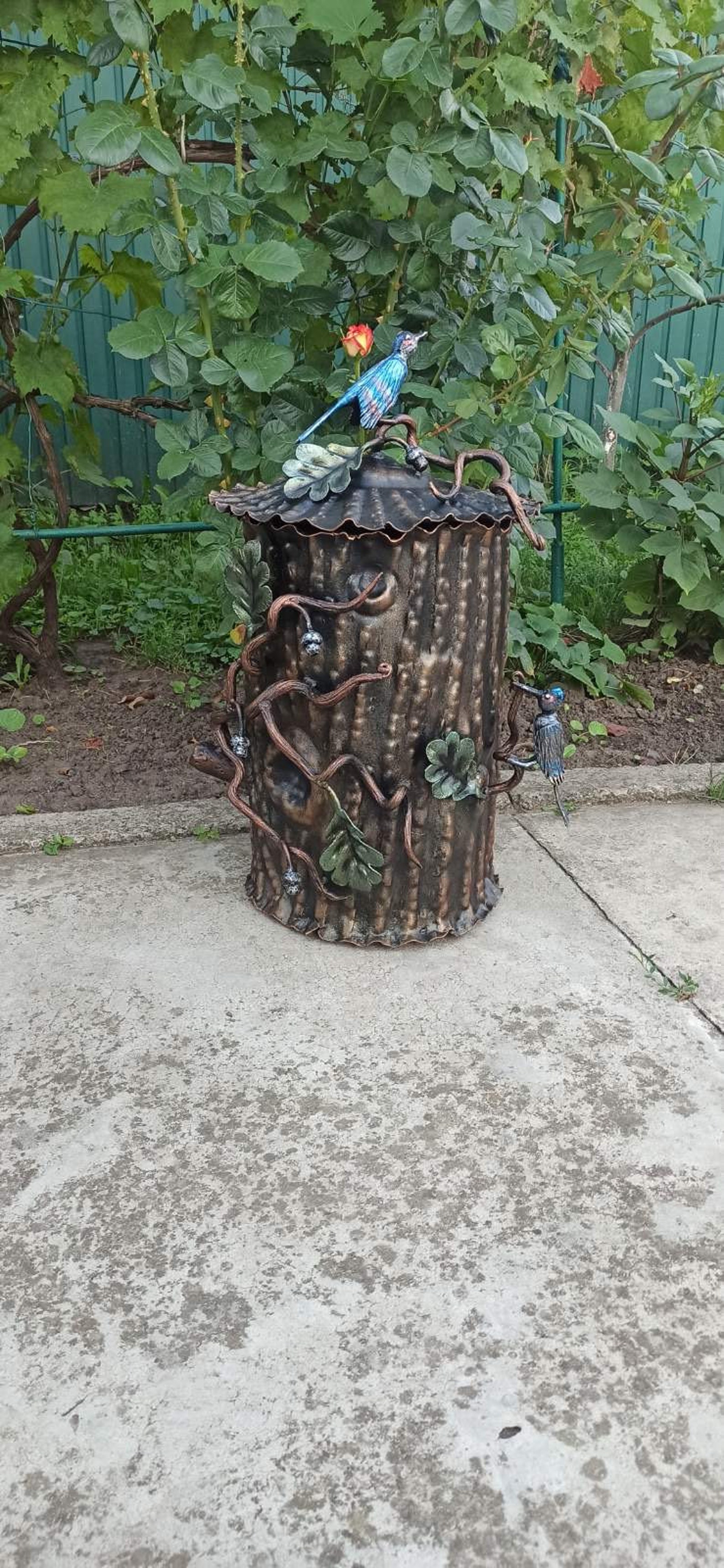 Waste Basket Chest Trash Bin Trash Can Garbage Can Waste - Etsy