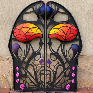 Fairy Gate, Garden Gate, Gate, Terrace, Balcony, Window, Fence, Railing ...