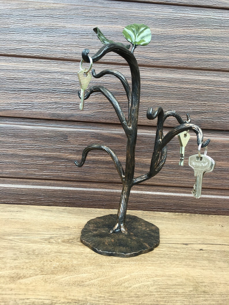 Key Tree Key Hooks Key Holder Key Stand Key Storage Key - Etsy