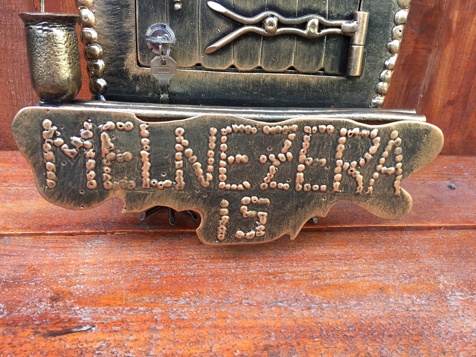 Mail Box With Address Mailbox Address Mailbox Post Box | Etsy