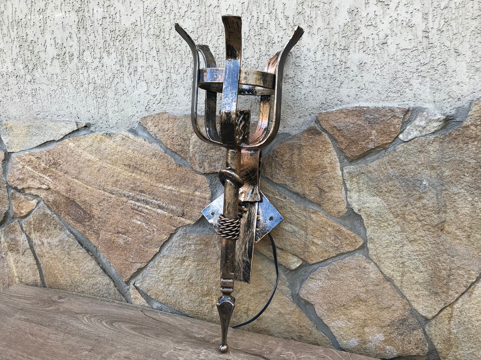 Cottage Sconce Sconce Wall Sconce Wall Torch Wall Lamp - Etsy