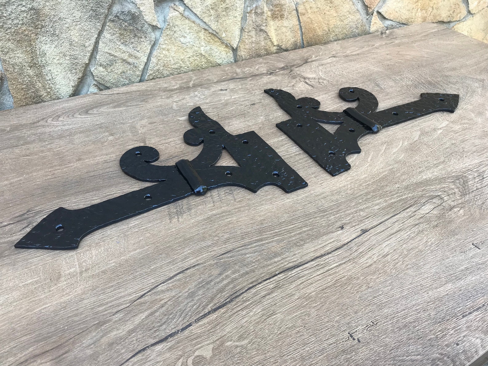 Strap Hinges Decorative Hinges False Hinges Pair of Hinges - Etsy