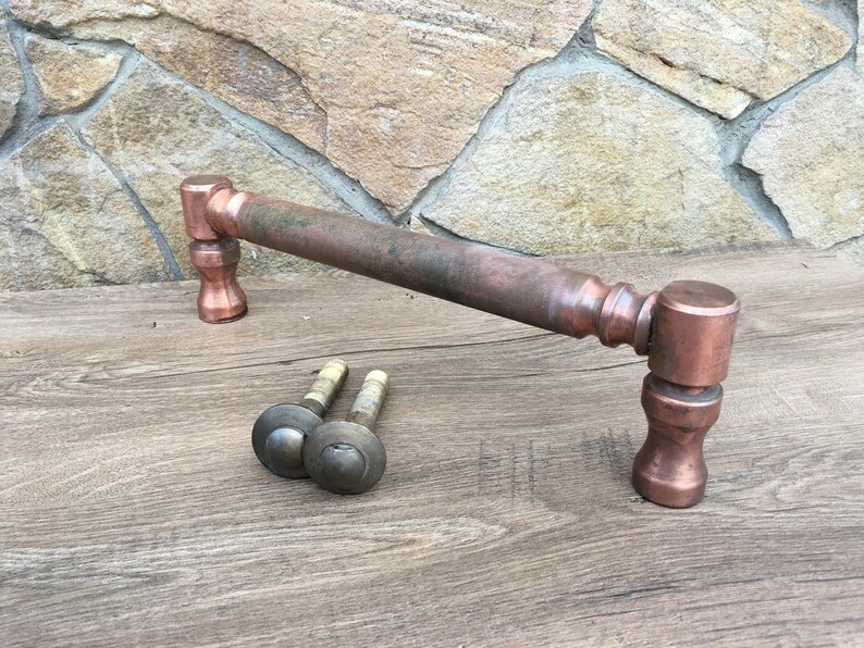 Copper Door Handle Barn Door Handle Door Handle Barn Door - Etsy