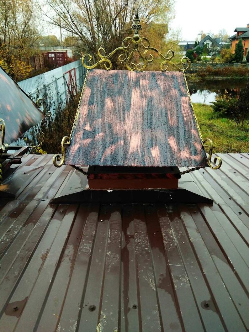 Chimney Cover Roof Decor Chimney Flue Cover Chimney Cap | Etsy