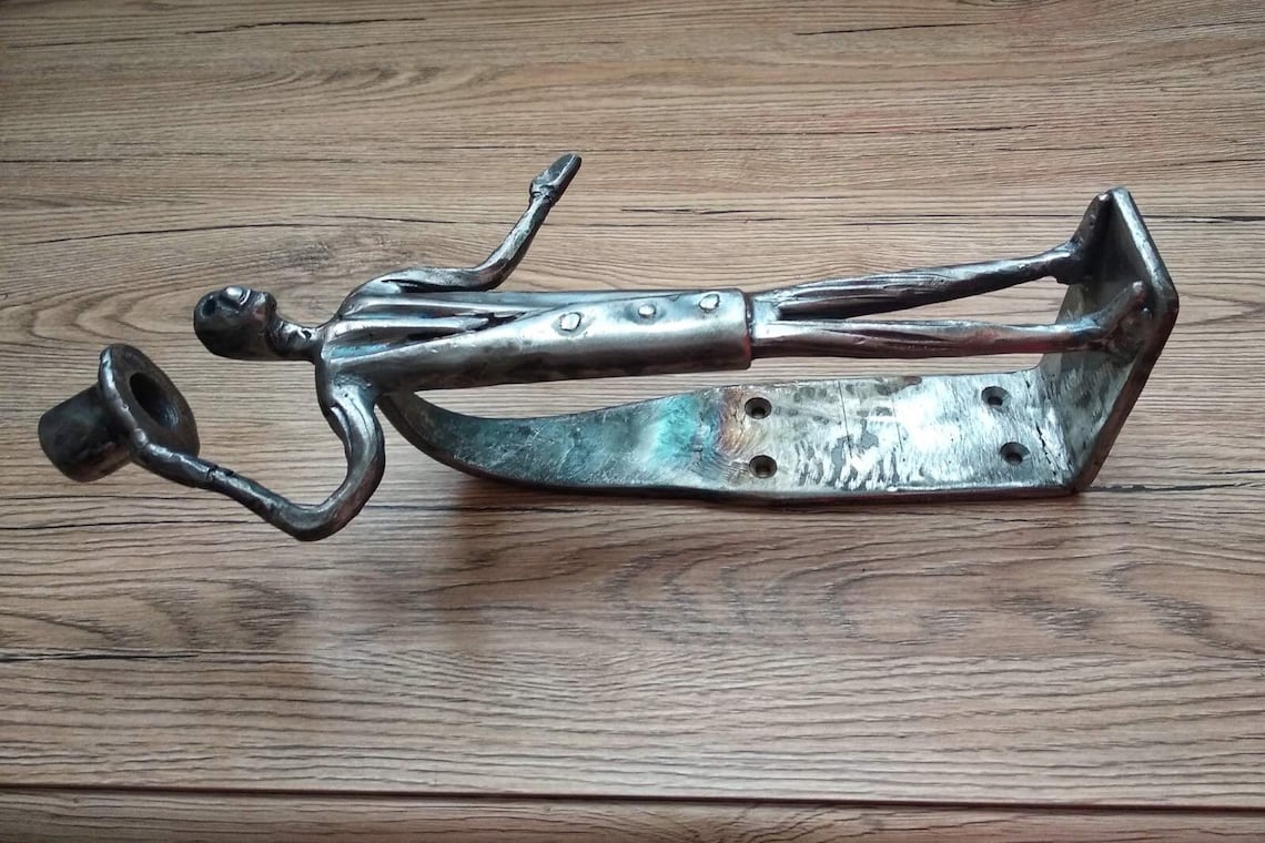 Door Handle Room Decor Metal Sculpture Welcome Gift - Etsy