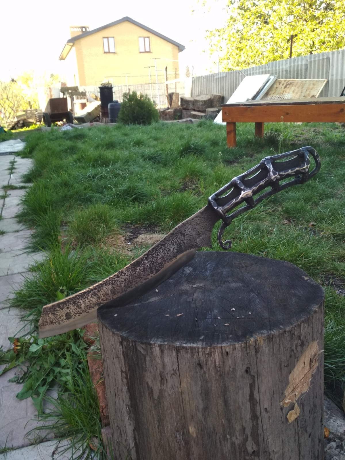 Knife Kitchen Axe BBQ Knife Mens Gift Butcher Knife Meat | Etsy