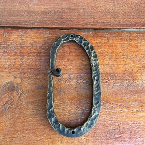 Hand Forged Numbers, Numbers Address Sign, Numbers Charms, Numbers ...