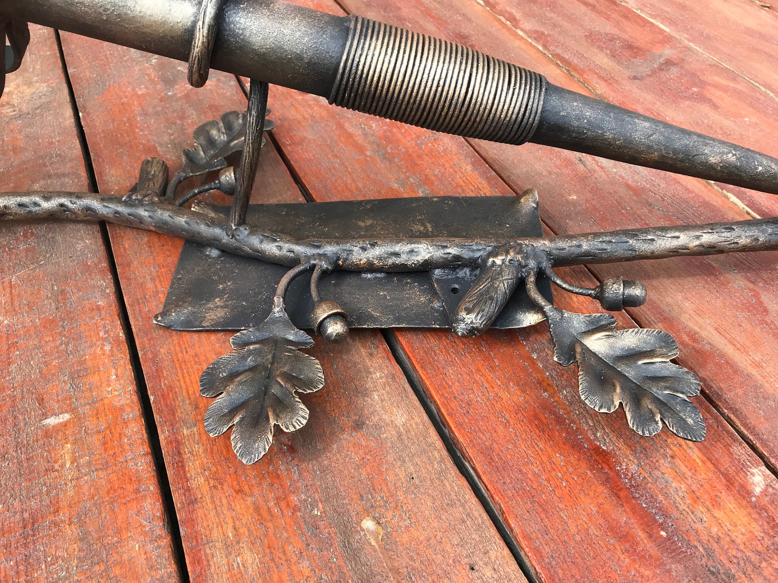 Medieval Sconce, Castle Decor, Iron Anniversary, Wall Sconce,viking ...