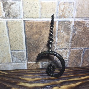 Corkscrew Handforged Corkscrew Wrought Iron Corkscrew Iron - Etsy