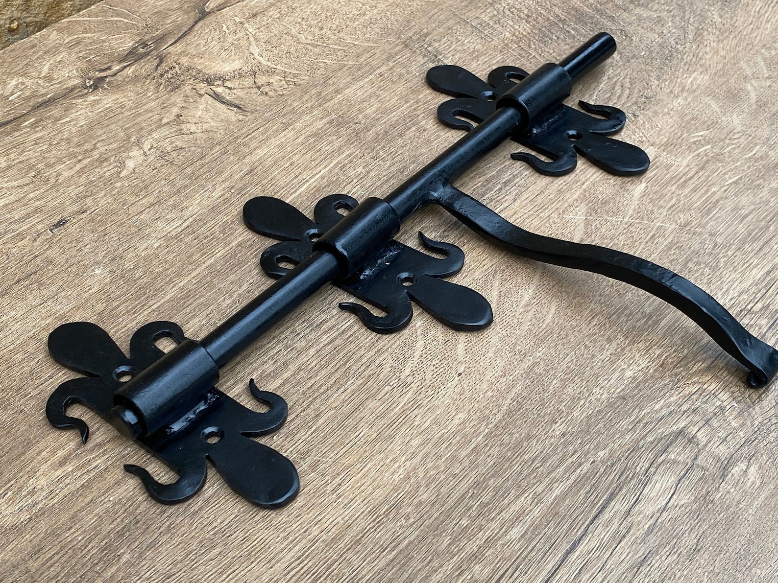 Hand Forged Latch Gate Hardware Hinge Metal Artwork | Etsy