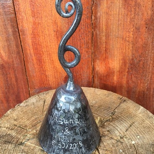 Engraved Bell, Hand Made Bells,wrought Iron Bell, Metal Bells,iron ...
