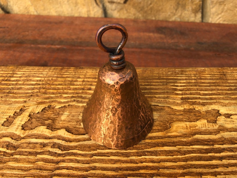 Copper Bell Handmade Copper Bell Hand Forged Copper Bell - Etsy Australia