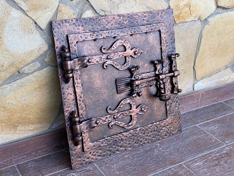 Oven Door Furnace Door Stove Door Rustic Oven Door Furnace | Etsy