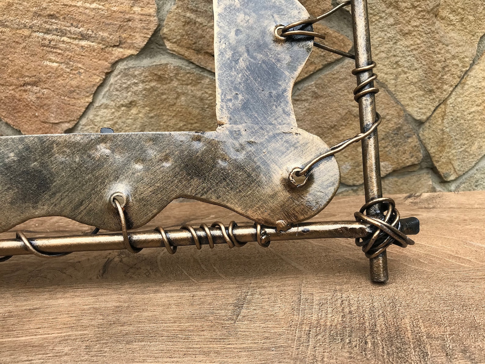 Mirror Frame Hand Forged Mirror Frame Hallway Mirror - Etsy