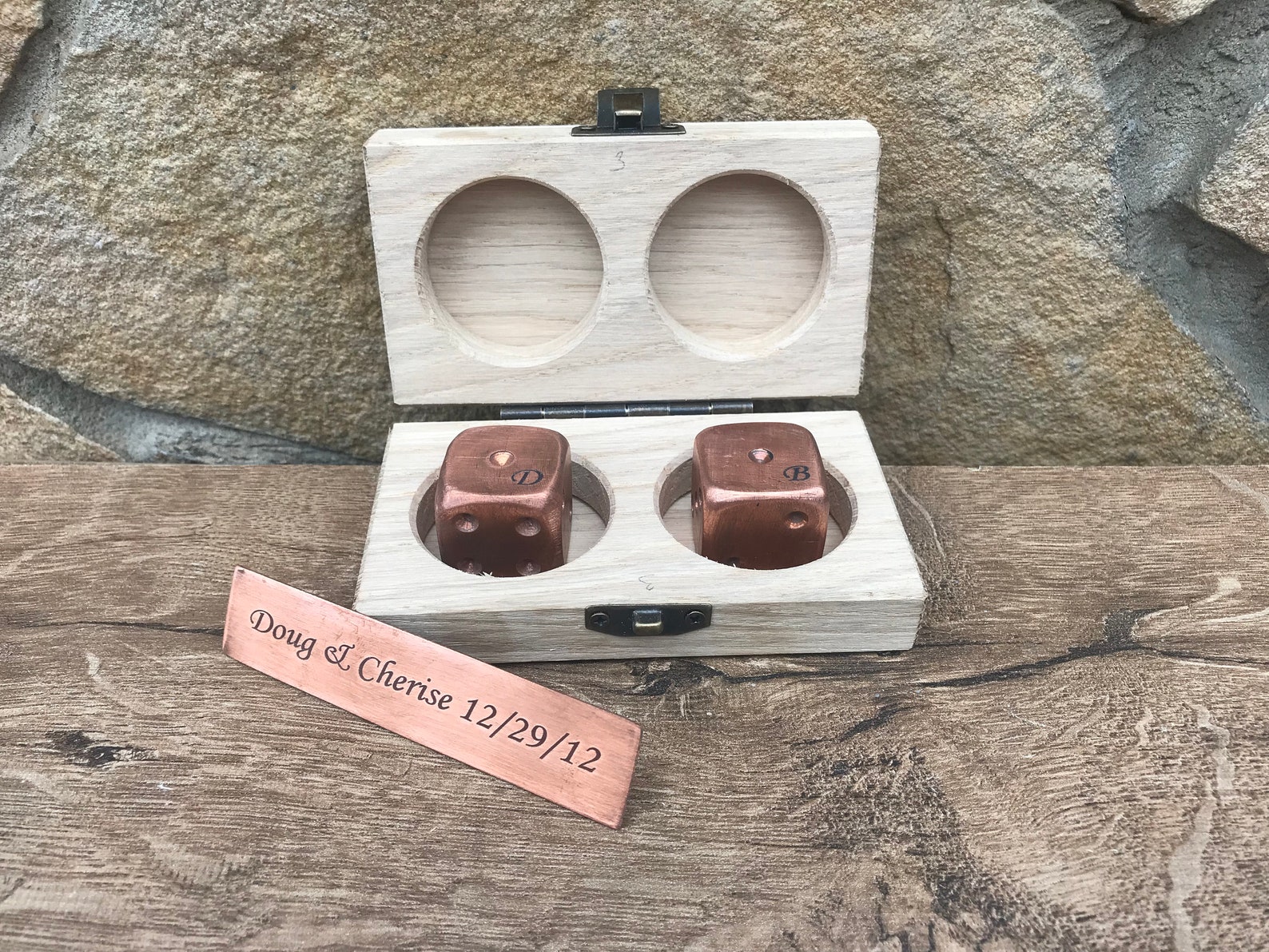 Copper Anniversary Gift 7th Anniversary Engraved Copper - Etsy