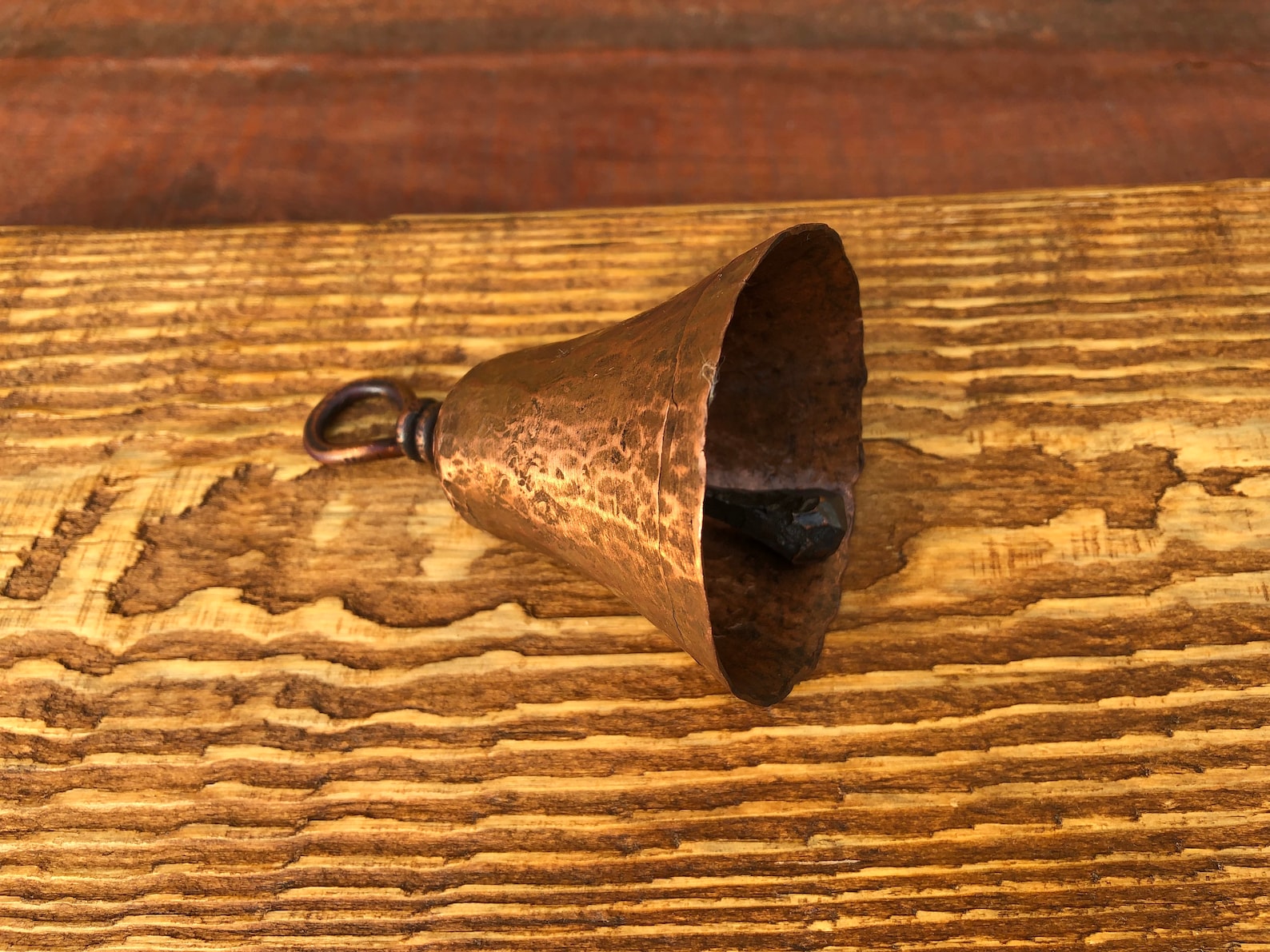 Copper Bell Handmade Copper Bell Hand Forged Copper Bell | Etsy