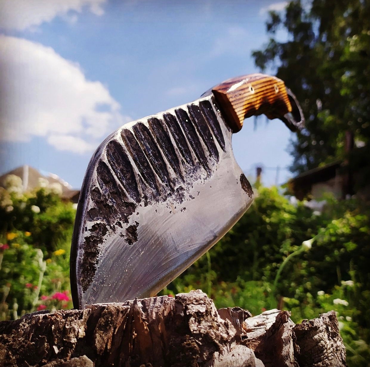 Butcher Knife Viking Knife Meat Chopper Butcher Birthday - Etsy