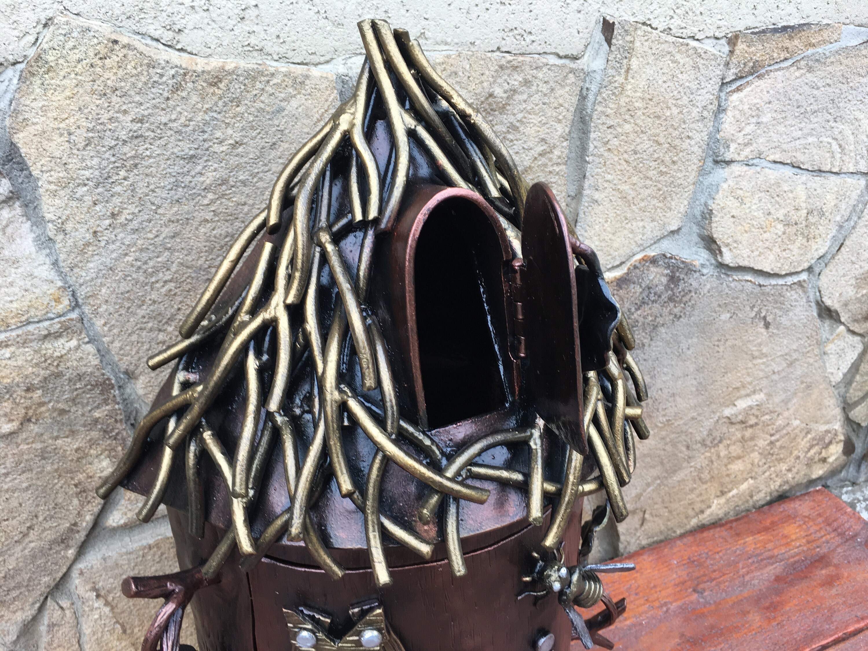 Mailbox post box lock box mailbox post letter box mail | Etsy