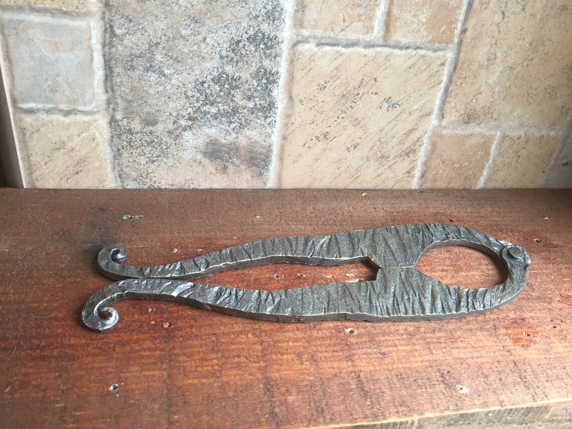 Hand Forged Nut Cracker Iron Gift for Him Nutcracker Iron - Etsy