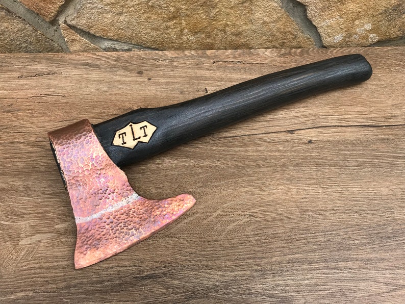 Copper axe axe from copper 7th anniversary gift for him | Etsy