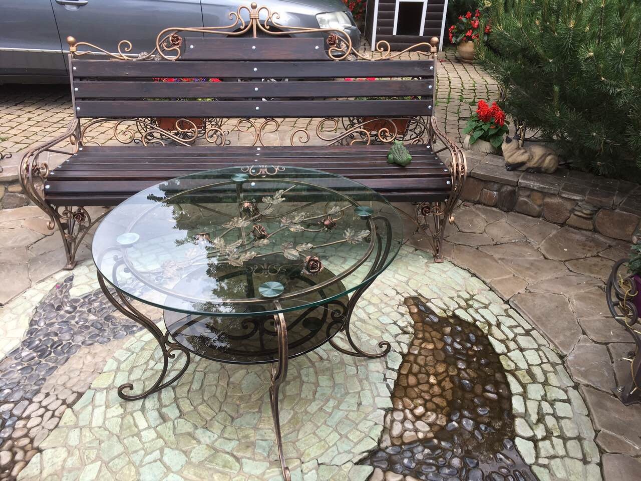 Kitchen Table Garden Table Coffee Table Outdoor Table BBQ | Etsy