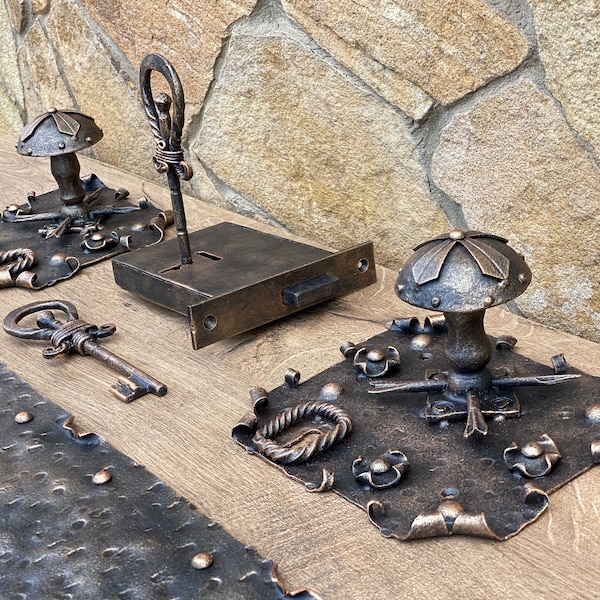 Medieval Lock Door Hardware - Etsy