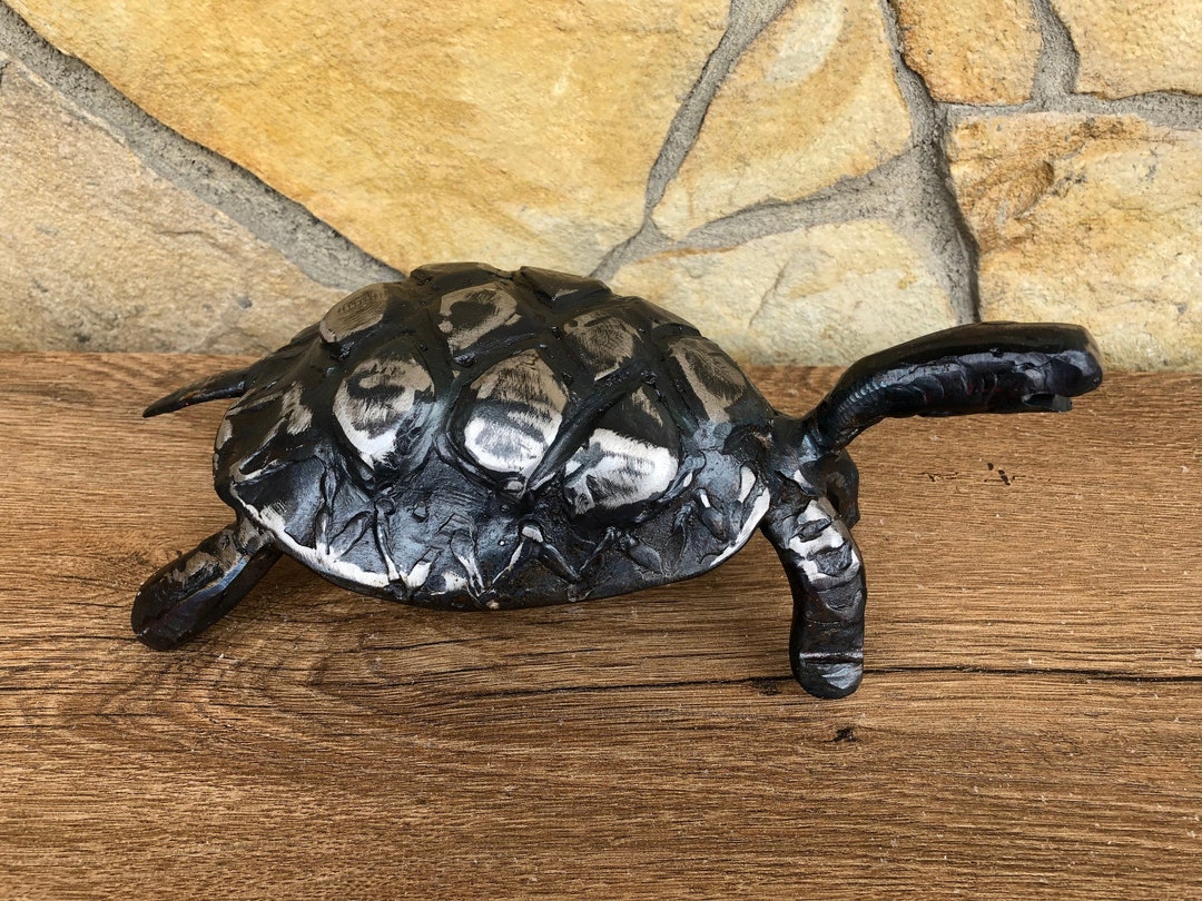 Turtle, Hand Forged Turtle, Turtle Gifts, Tropical Beach Decor ...