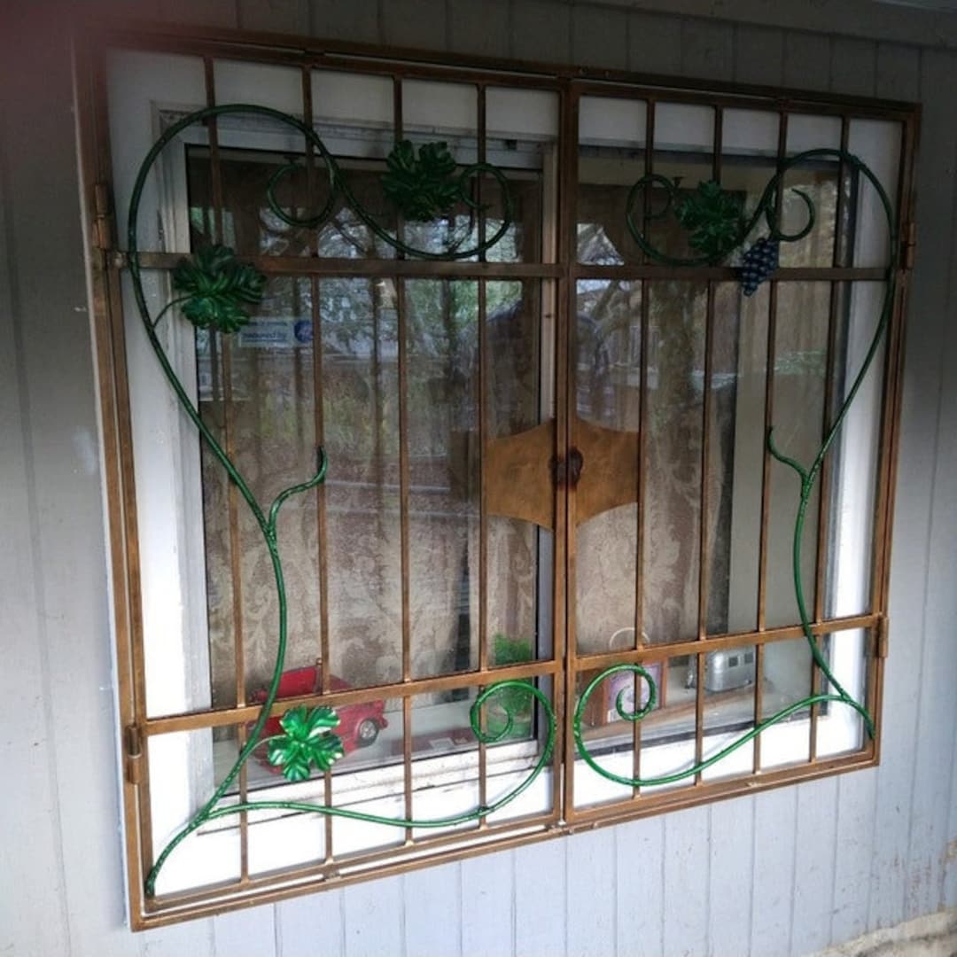 Window Grille, Window Grate, Grapes, Birthday, Christmas, Anniversary ...