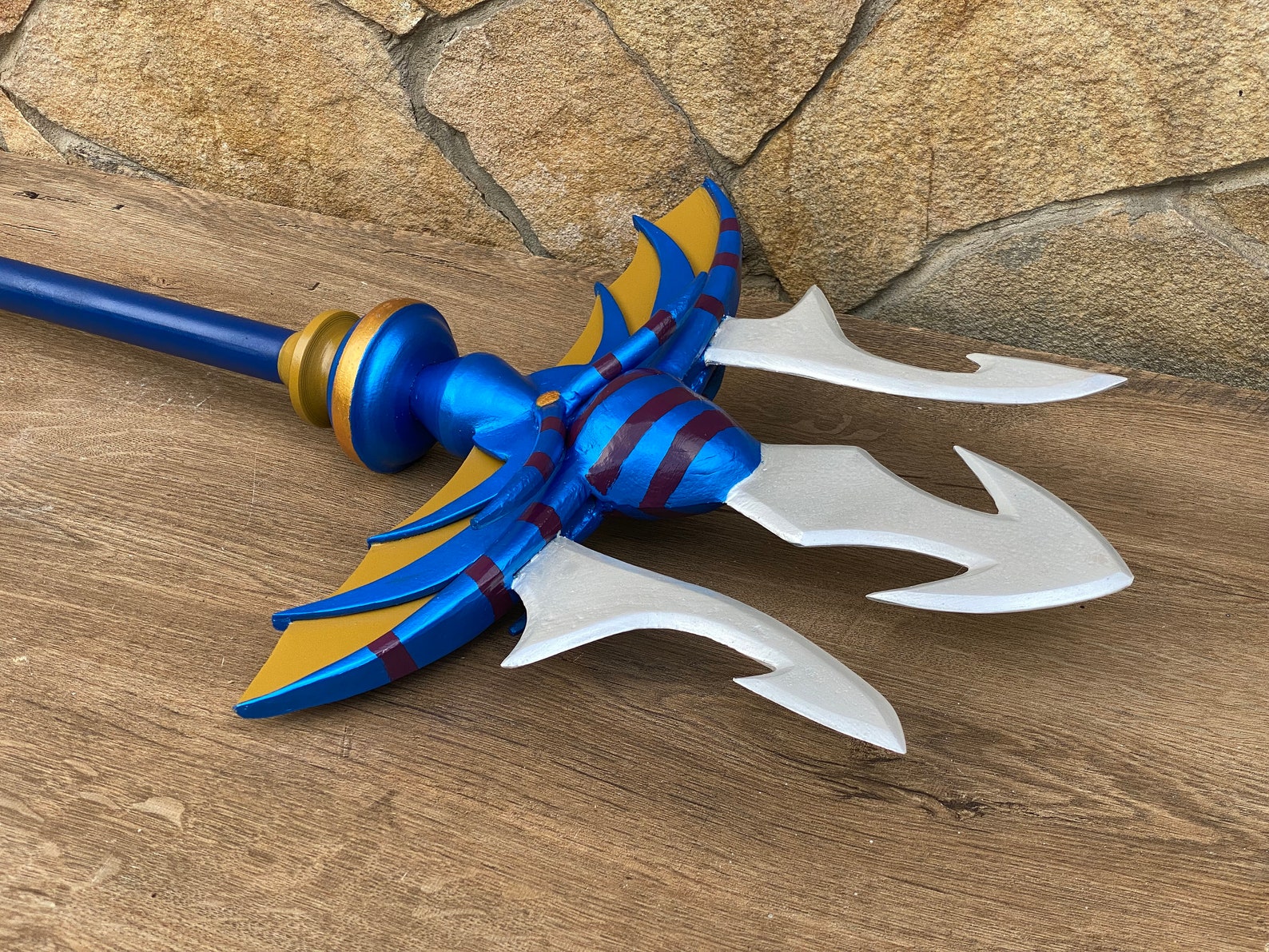 Neptune Decor Cosplay Poseidon Prop DIY Axe Birthday - Etsy
