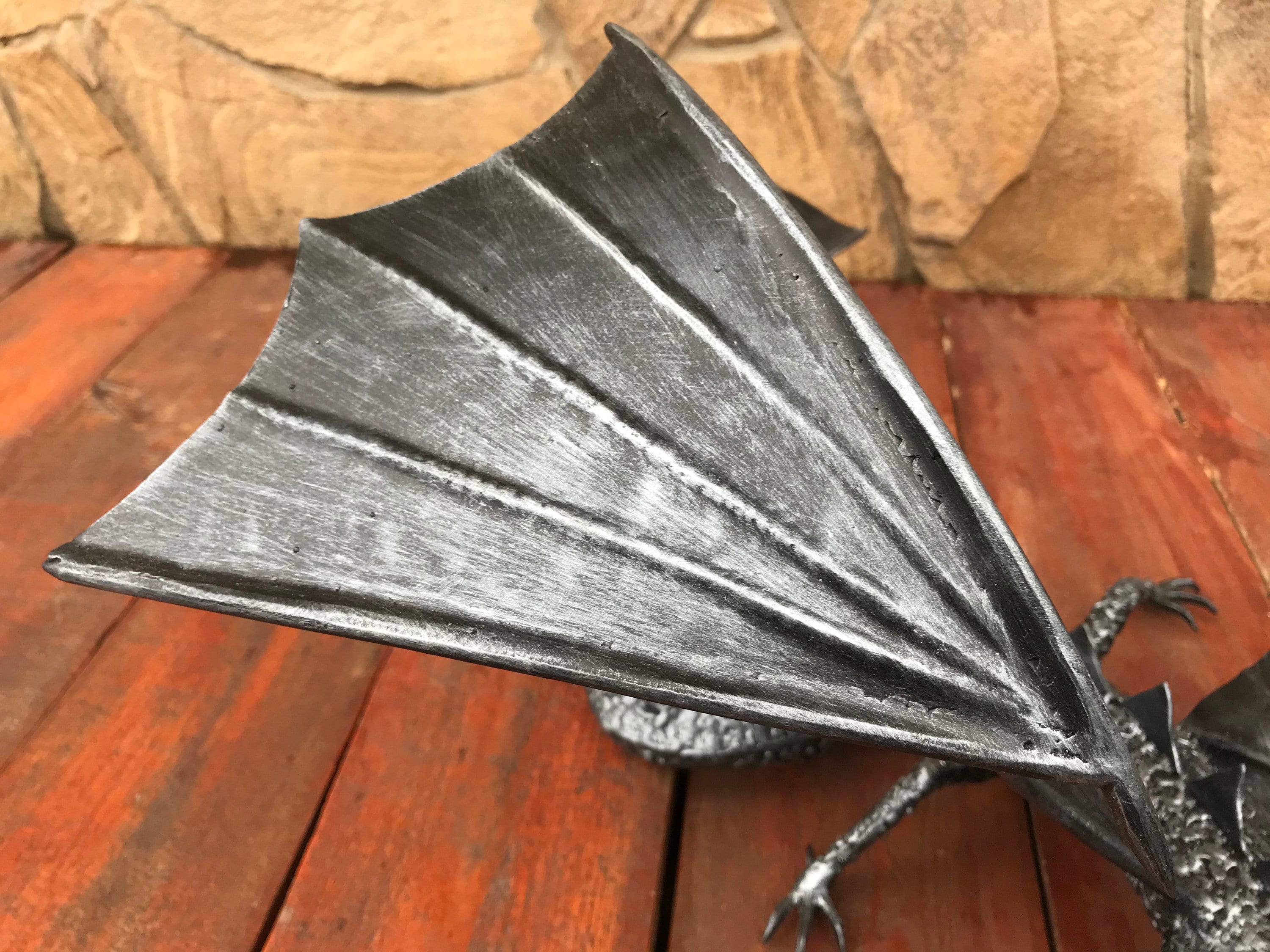 Dragon Hand Forged Dragon Metal Dragon Dragon Gift | Etsy