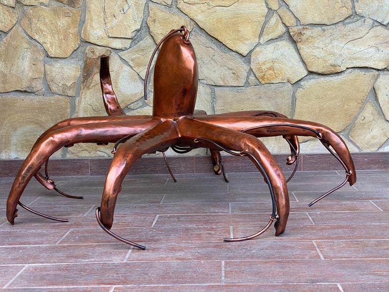 Octopus Chandelier Octopus Art Chandelier Light Ceiling - Etsy