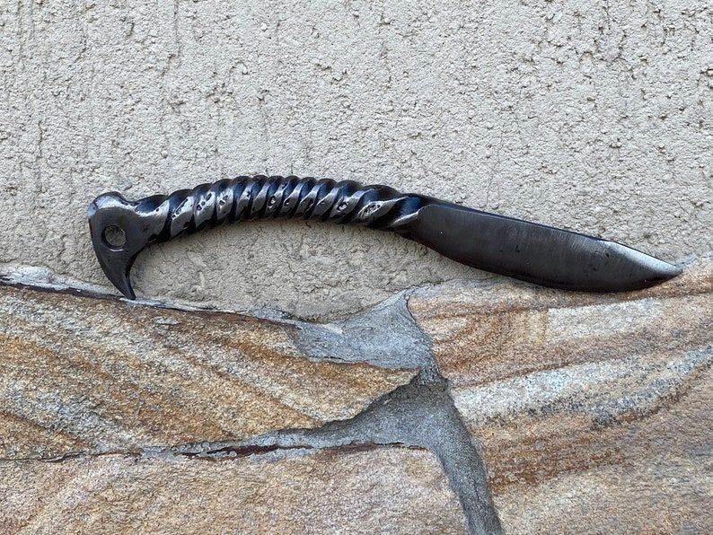 Hand Forged Knife Viking Knife Rustic Knife Medieval Knife | Etsy