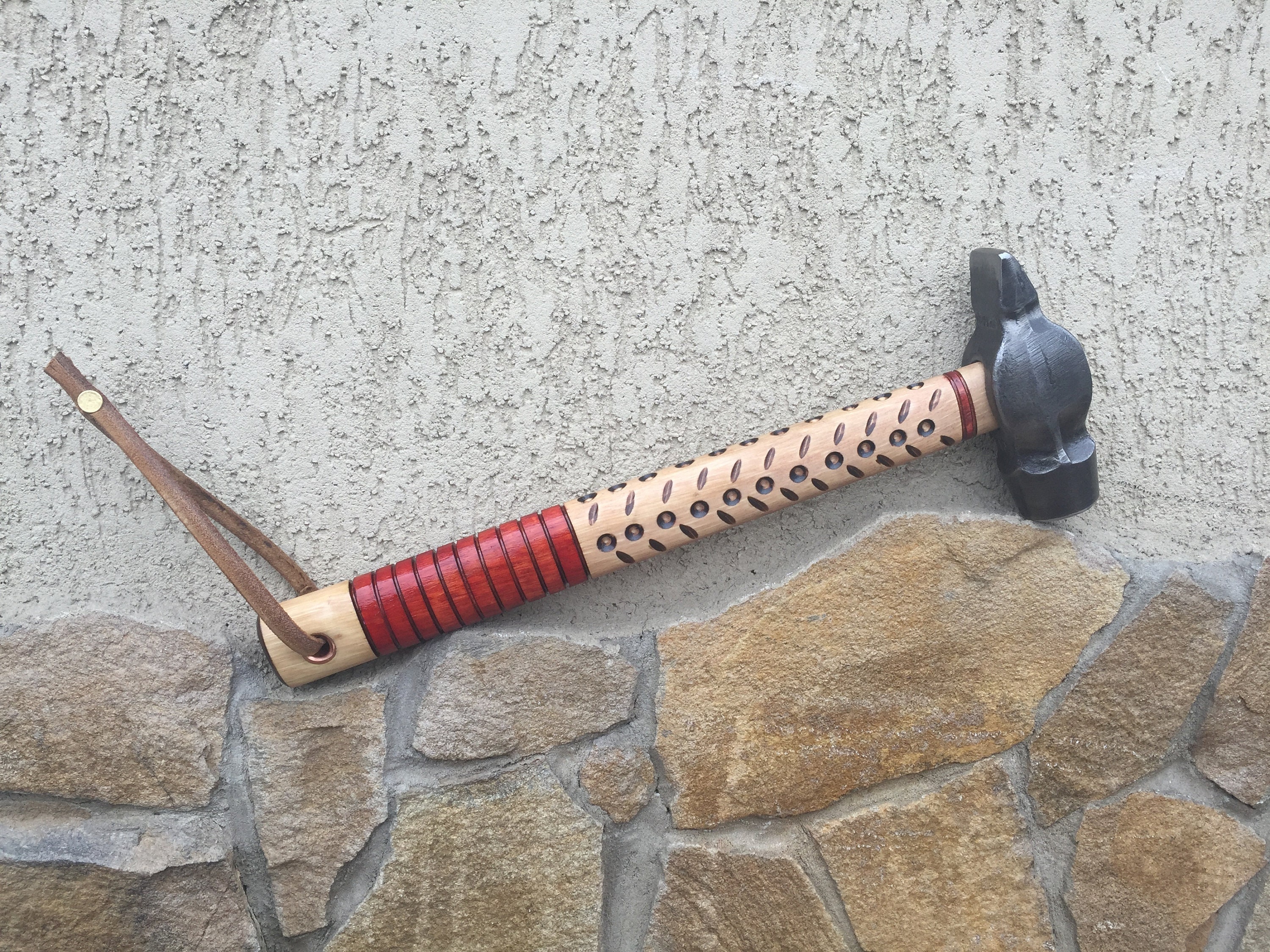 Hand crafted rounding hammer blacksmith hammer mjolnir | Etsy